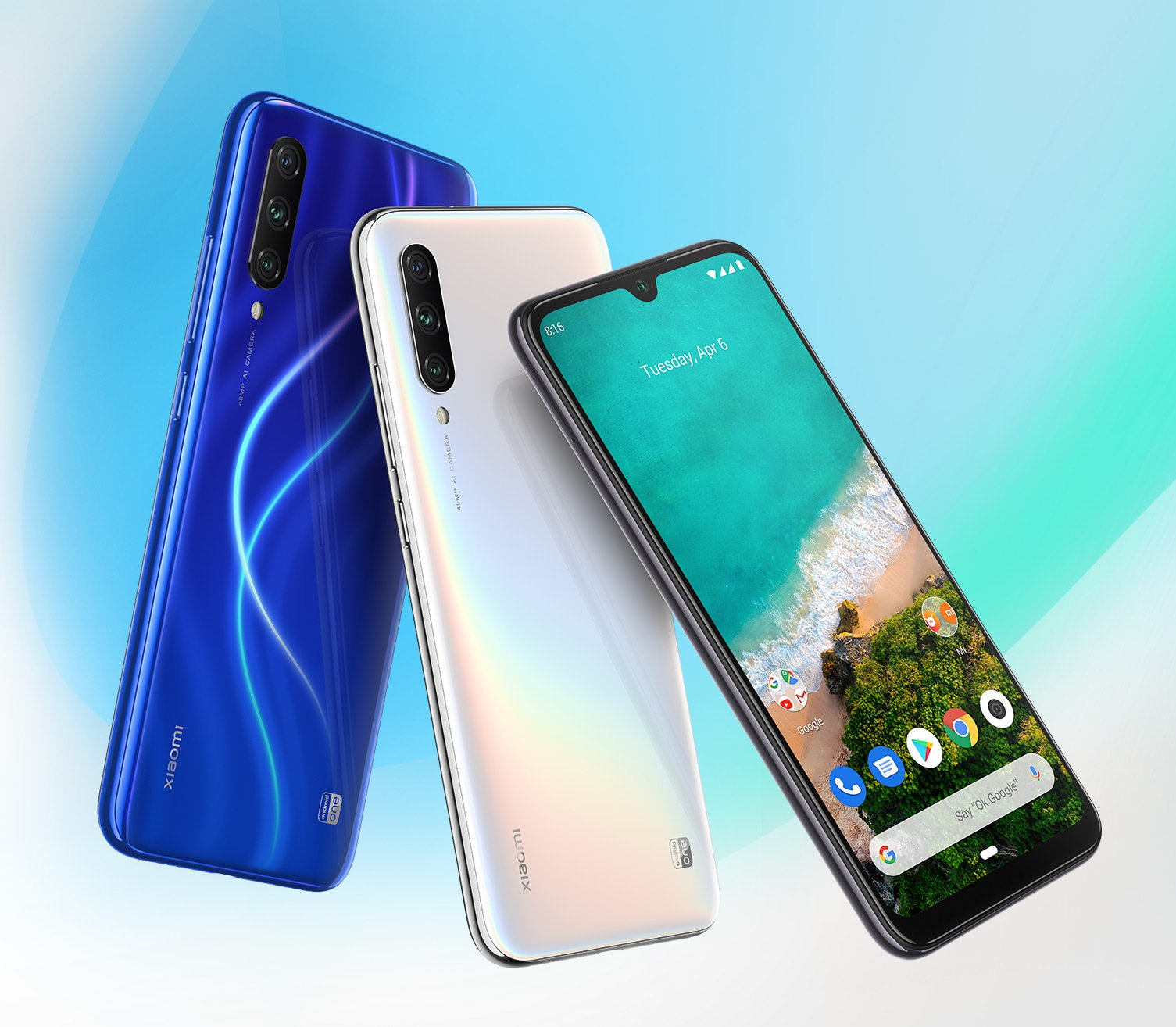 Xiaomi Mi A3 4GB/128GB Blue | Oáza - eshop