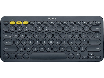 Logitech K380/Bezdrátová Bluetooth/US-Layout/Šedá | Oáza - eshop